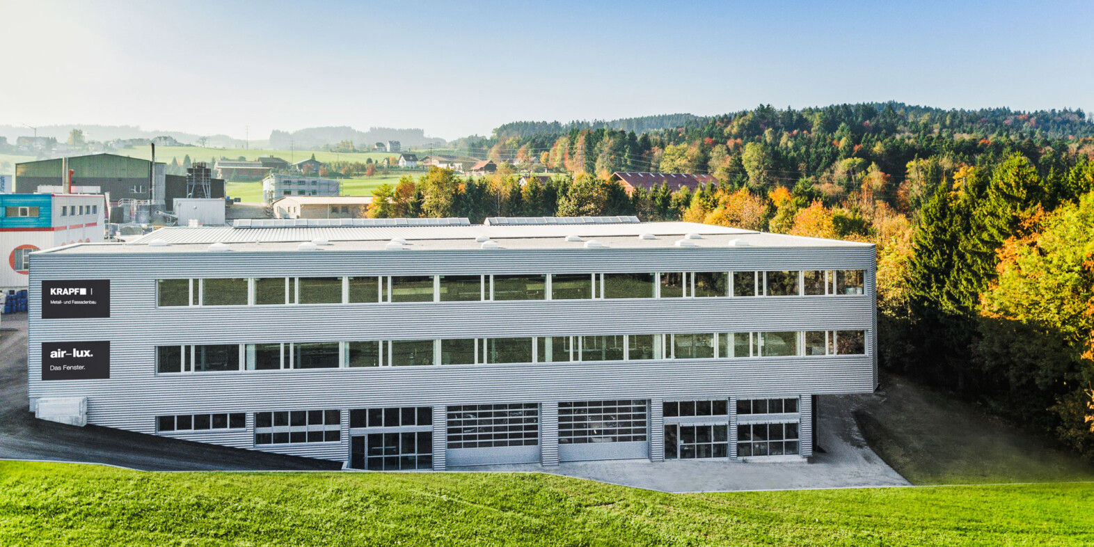 Krapf AG | Fassaden-, Glas- und Metallbau