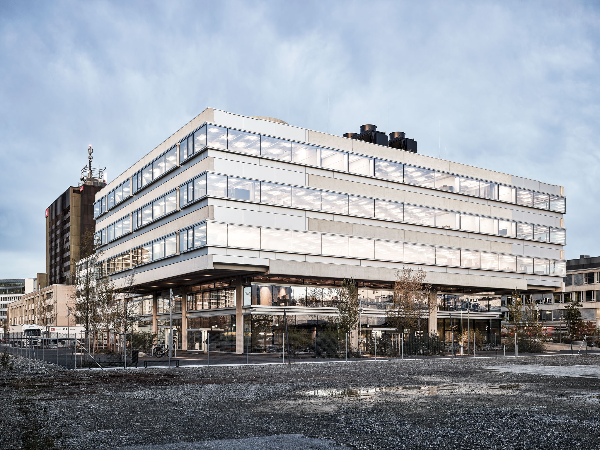 Krapf AG baut Aussenfassade des SRF Campus Zürich | Krapf AG